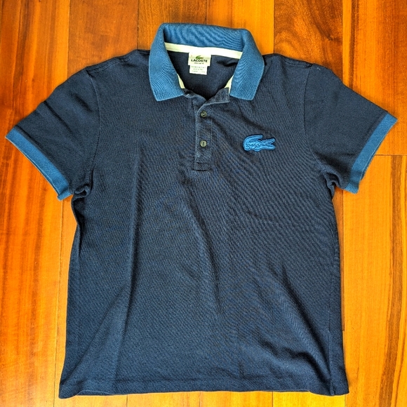Lacoste | Shirts | Lacoste Polo Big Crocodile Logo | Poshmark